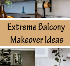 Extreme Balcony Makeover Ideas