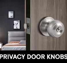 Enhancing Home Security with Privacy Door Knobs