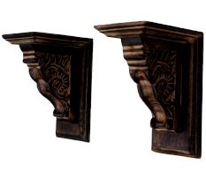 Wooden Small Wall Bracket