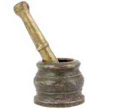 Vintage Brass Mortar - Mortar and Pestle For Cooking - mortar and ...
