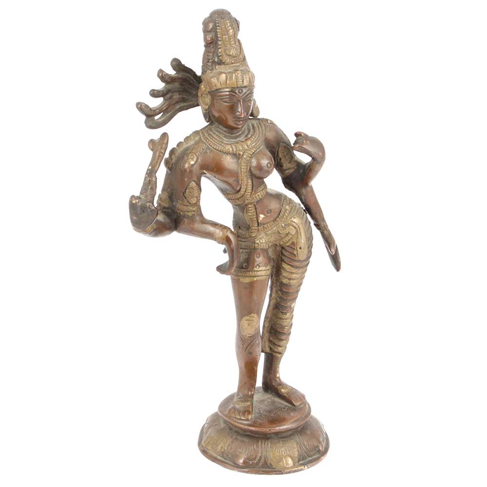 Ardh Nareshwar Brass Statue