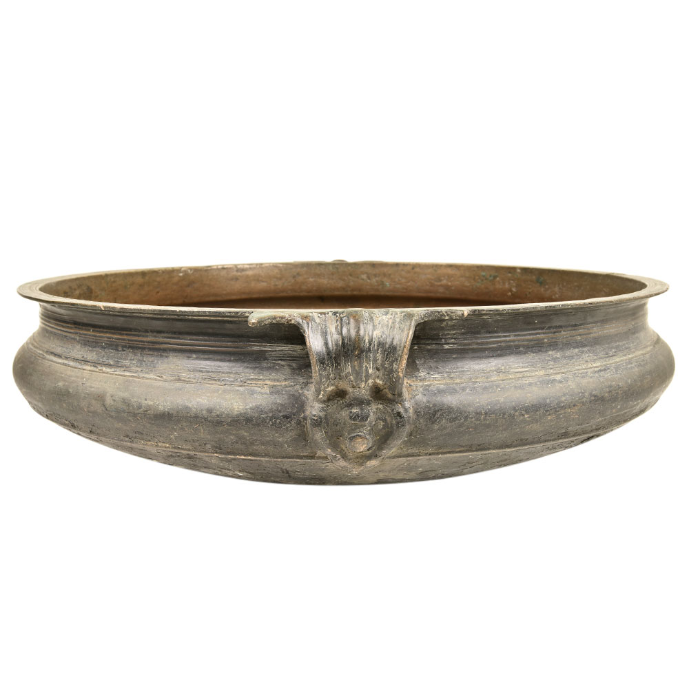 Handcrafted South Indian Solid Bronze Cooking Vessel Urli