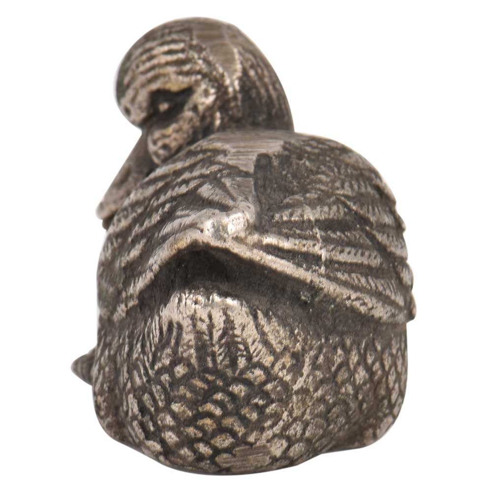 Brass Sitting Duck Figurine For Home Decoration