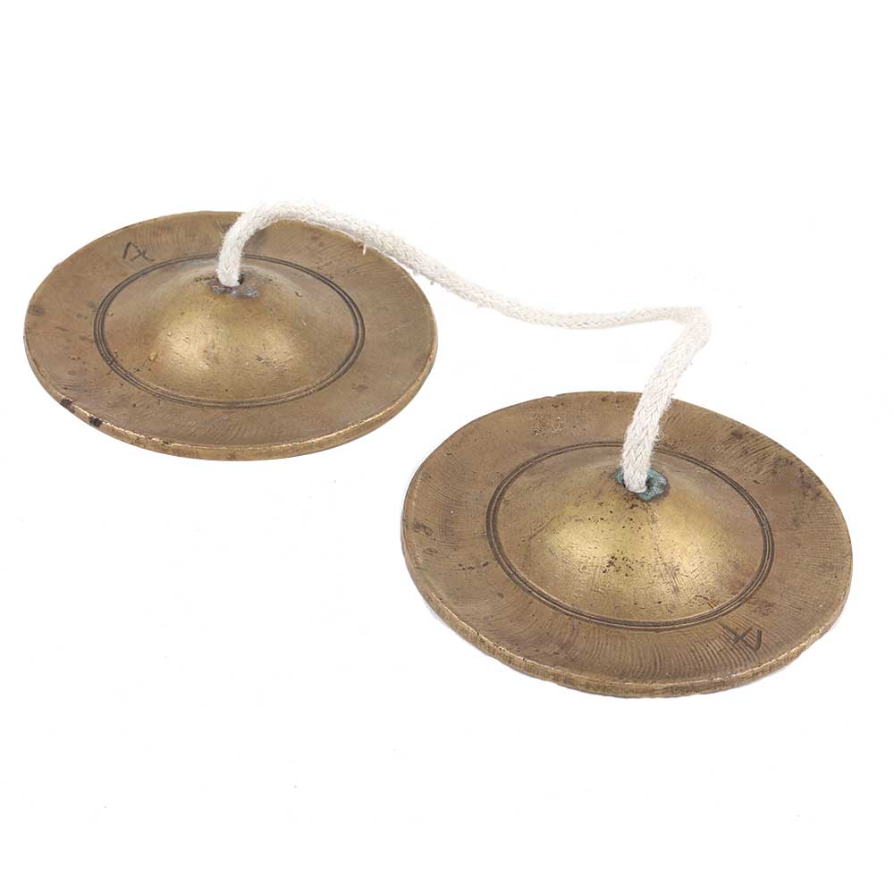Brass Manjeere Or Clash Cymbals For Devotional Songs