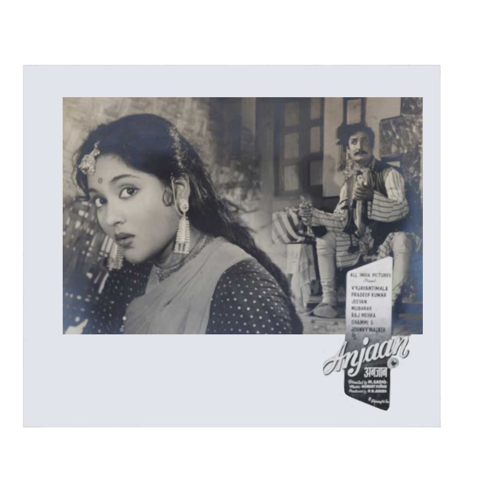 Old Movie Poster or photographic print of Anjam Black and white ...