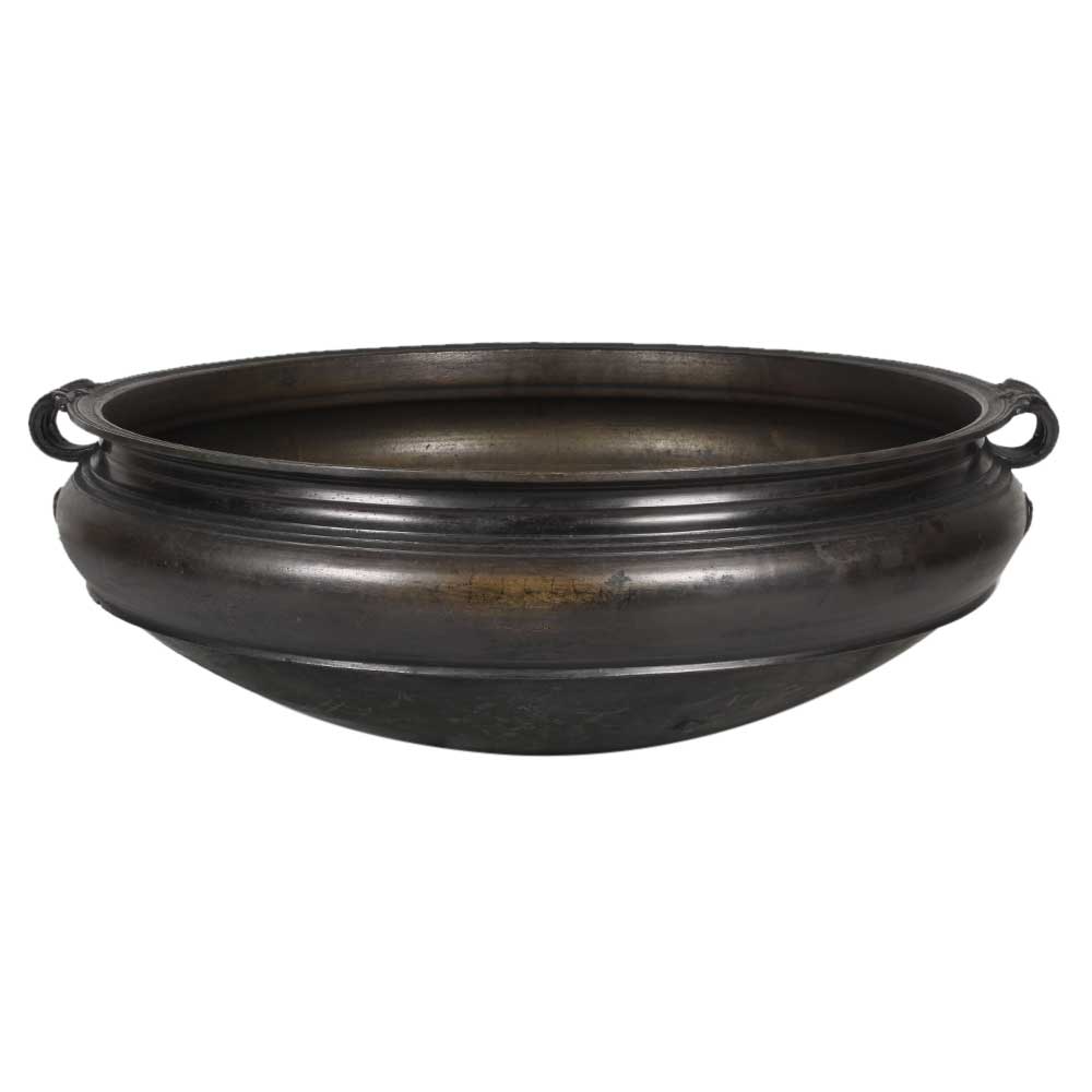 Vintage Brass Traditional Flower Urli Bowl