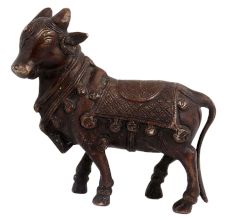 Bronze Nandi Figurine | Nandi Statue for Decoration | Bronze Statue ...