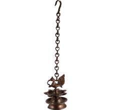 Brass Hanging Diya for Pooja Room - IndianShelf