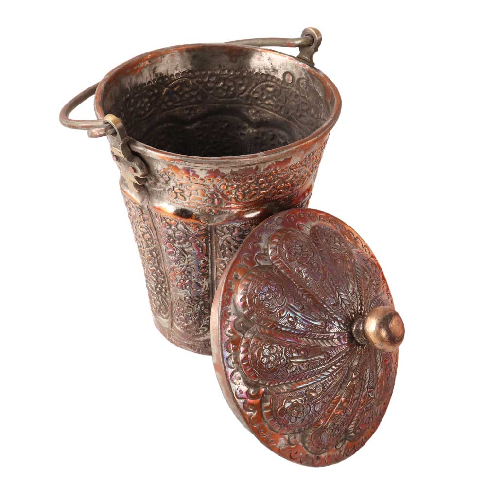 Shop Handmade Traditional Copper Bucket Indian From Copper Utensils