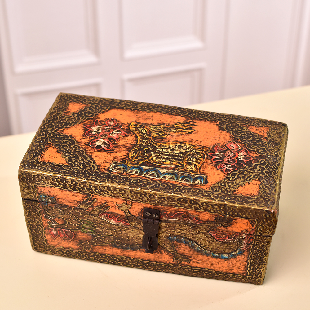 Buy Premium Wooden Storage Box online | IndianShelf