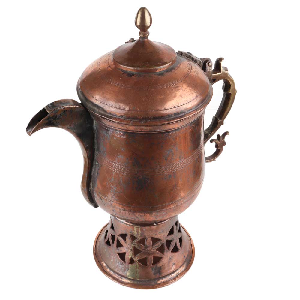Traditional Copper Samovar Teapot